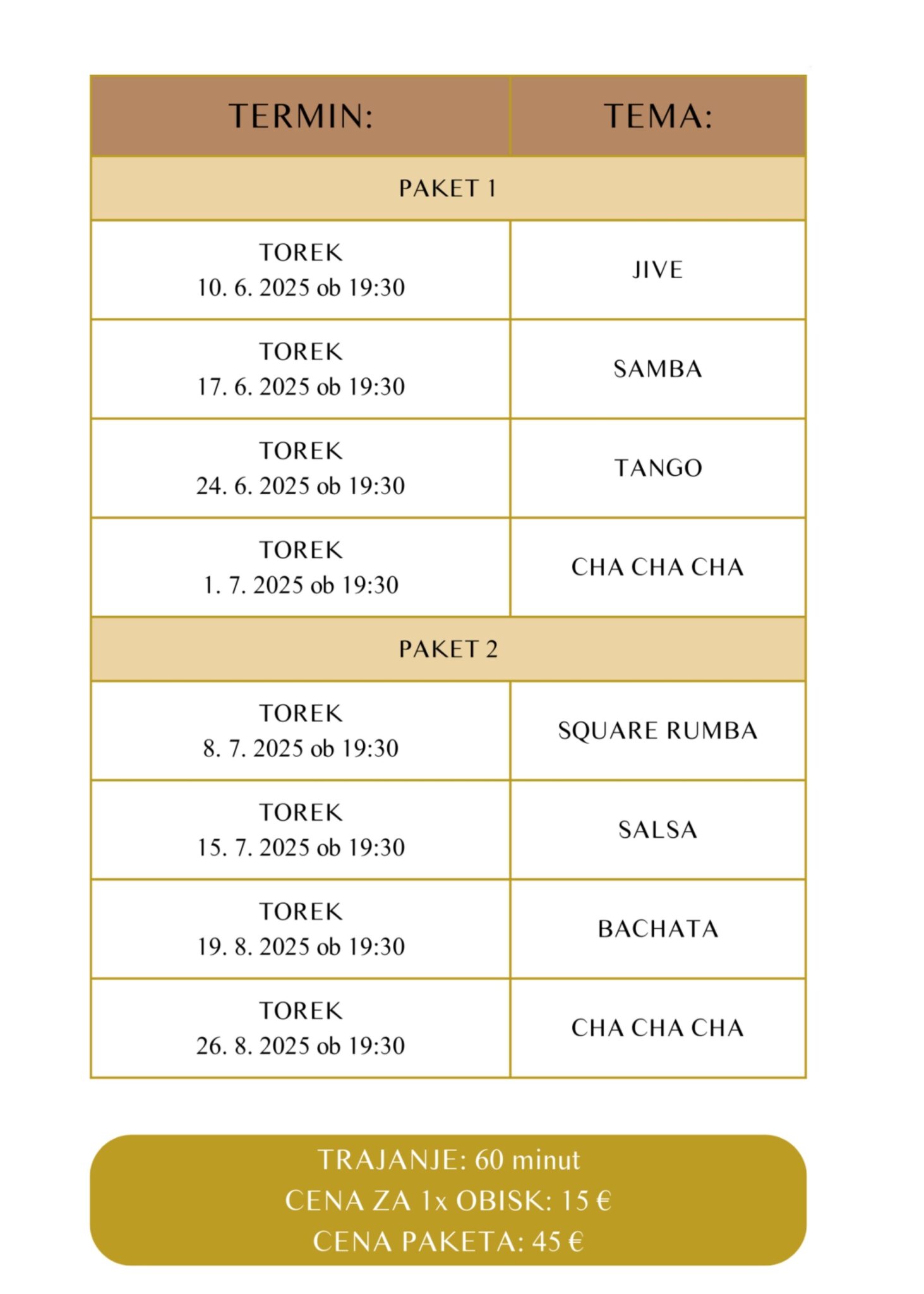 CELJE POLETNE SOLO - Plesna Šola Smaragd